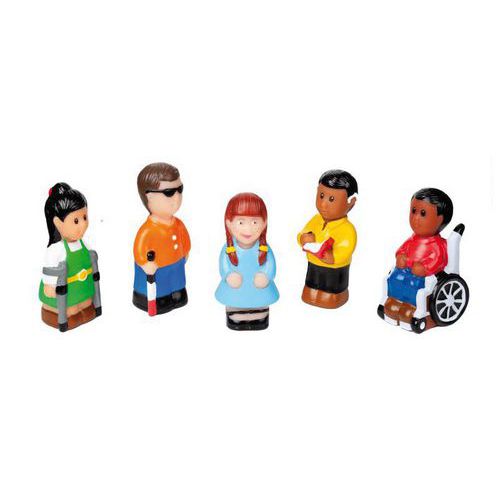 Marionnettes de doigts les amis différents - Pichon.fr